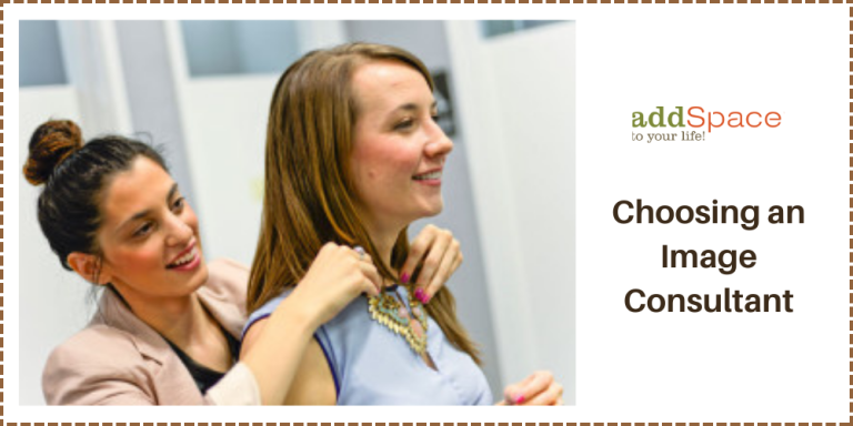 Choosing an Image Consultant - Add Space to You Life